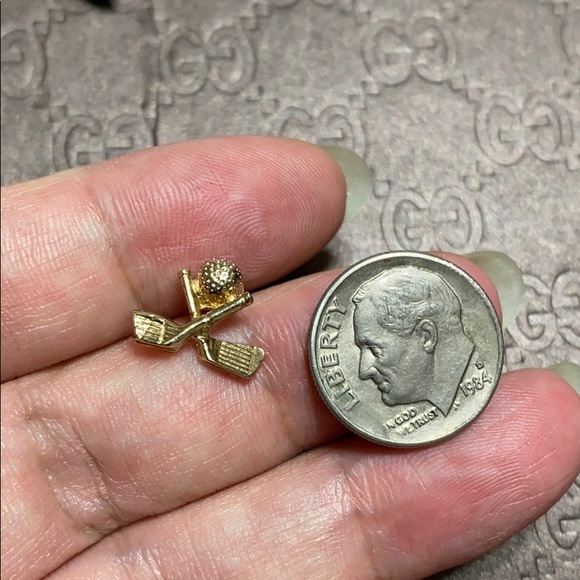 SWANK | Jewelry | Swank Vintage Golf Design Pin | Poshmark